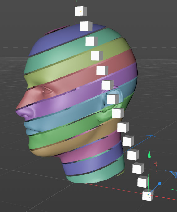 ボロノイ分割を利用したスライス | C4D｜motiondesign81