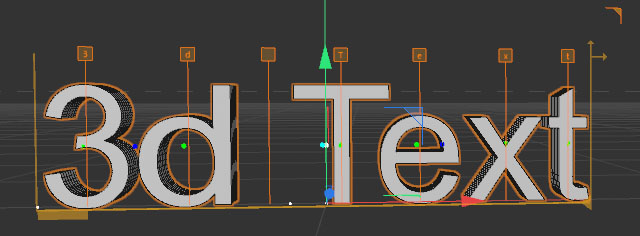 テキストオブジェクト（旧MoText）とMoGraph（1） | C4D｜motiondesign81
